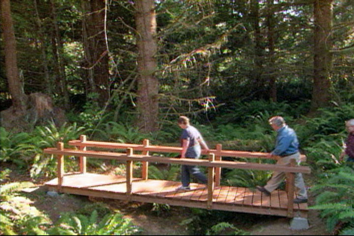 How To Build A Wooden Foot Bridge – DIY • HouseCalls