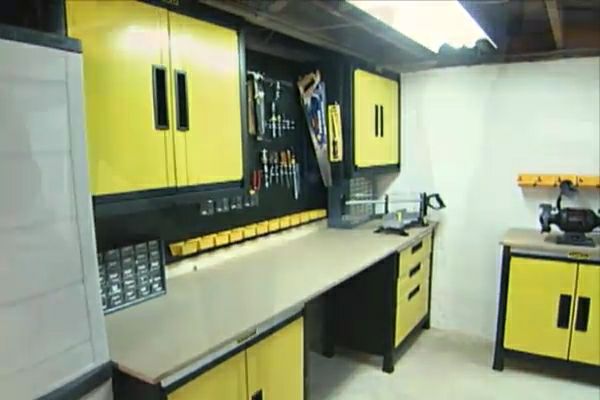 How to Make a Basement Workshop • HouseCalls