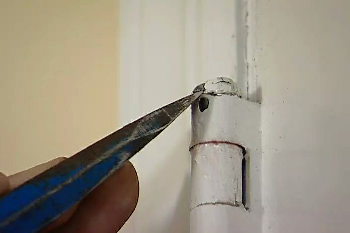 How to Remove a Hinge Pin from a Door • HouseCalls